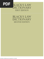 Black's Law Dictionary 7th Edition | PDF