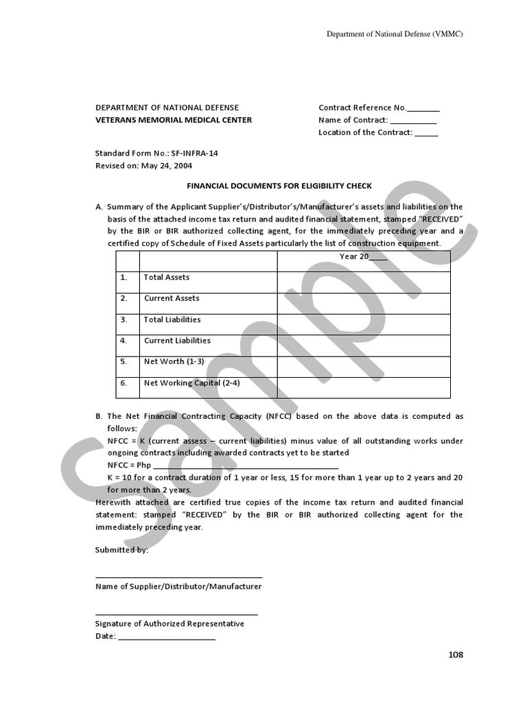 BAC Bidding Documents | Affidavit | Government