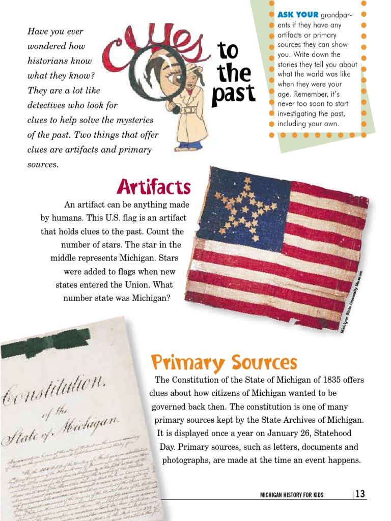 Michigan History for Kids: Artifacts & Pioneers | PDF | Erie Canal ...