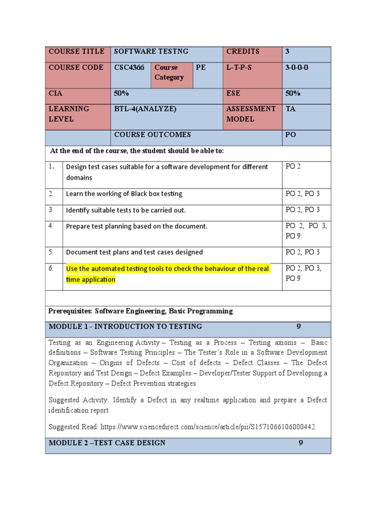 Software Testing | PDF | Software Testing | Unit Testing