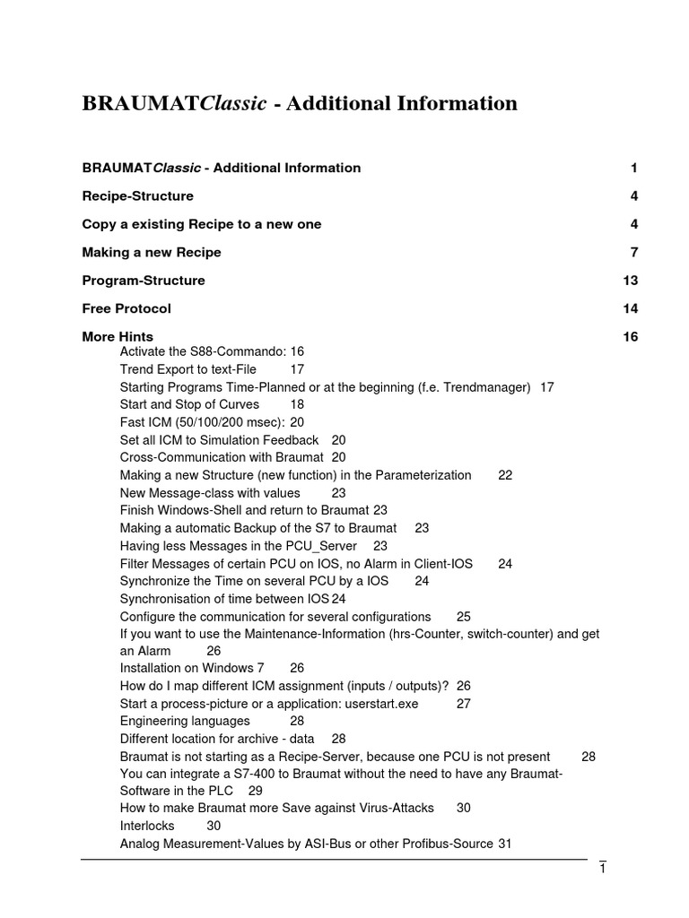 Braumat Tips and Tricks | PDF | Microsoft Excel | Backup