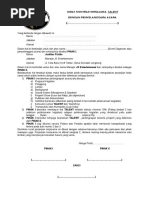 Contoh Gentlemen Agreement | PDF