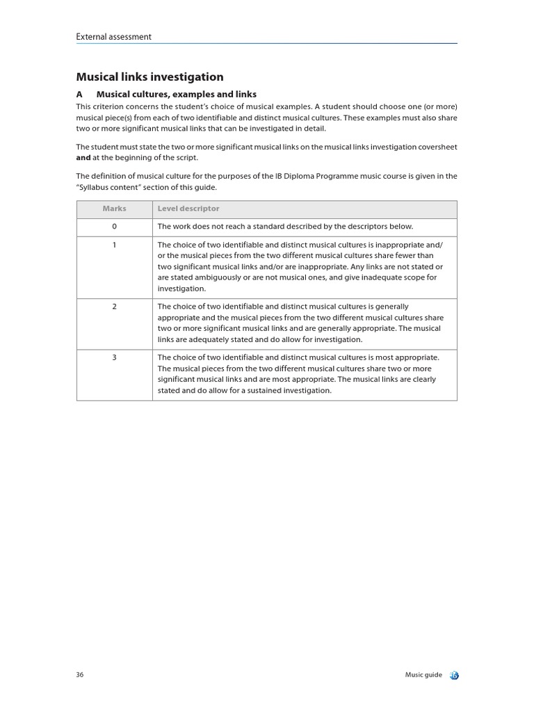 Musical Links Investigation | Download Free PDF | Behavior Modification ...