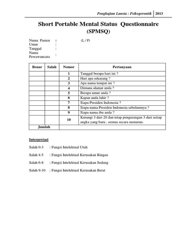SPMSQ | PDF | Karier & Perkembangan | Sains & Matematika