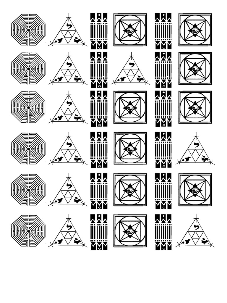 Radiestesia Simbolos Radiónica PDF | PDF