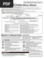 Work Instruction For Calibration - Vernier Caliper | PDF