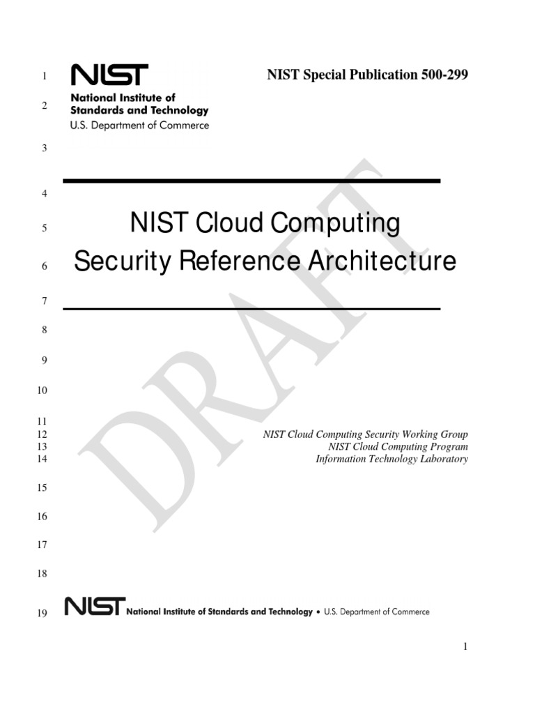 NIST Cloud Computing Architecture | PDF | Cloud Computing | Platform As ...