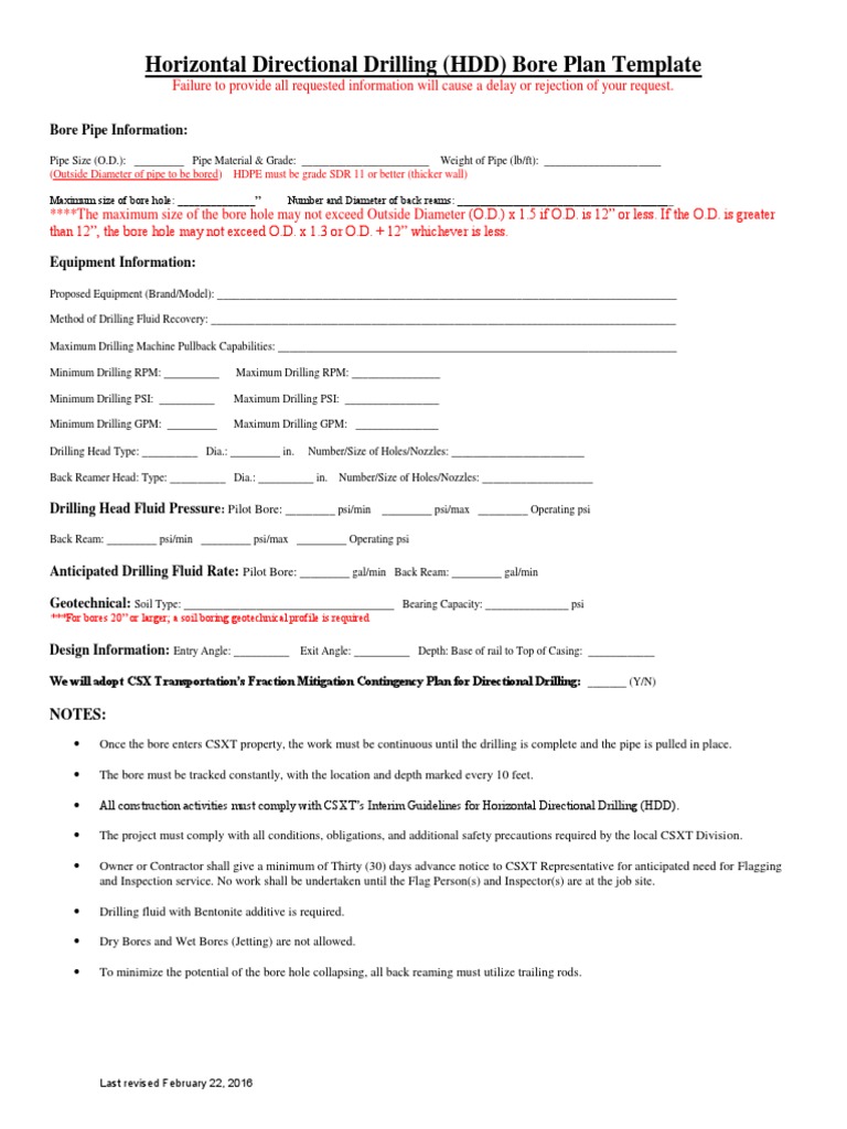 Bor PLan | PDF | Drilling | Infrastructure