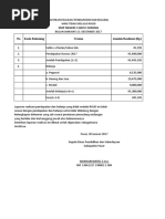 Format SP3B Bos Desember | PDF