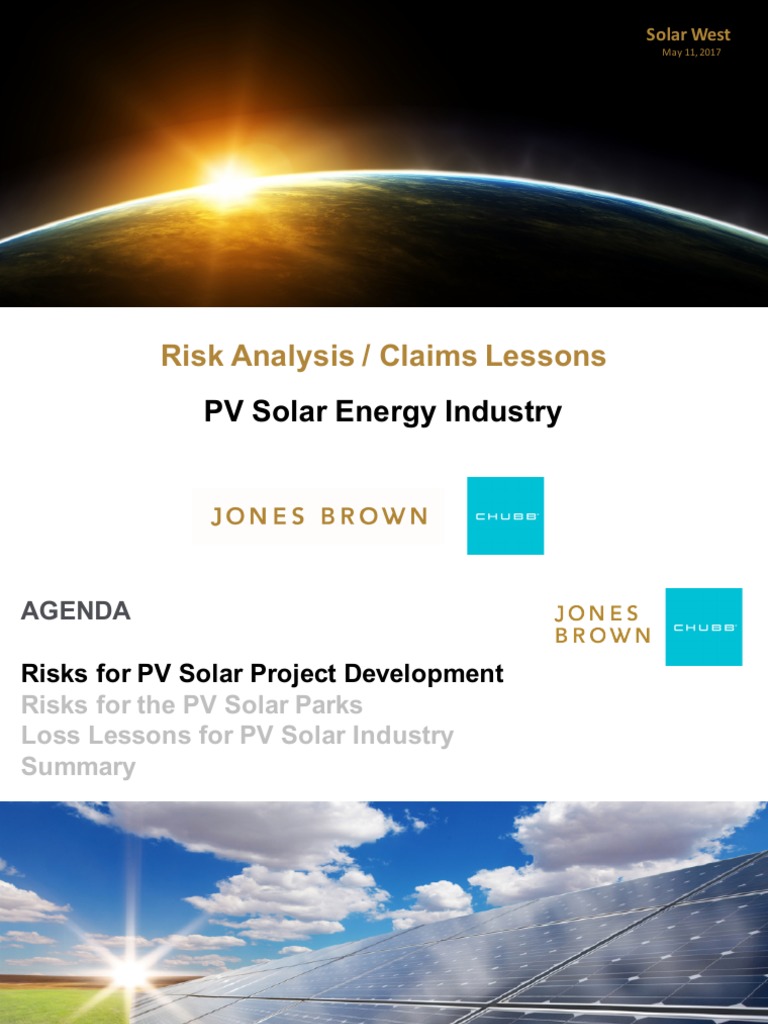 Risk Assessment Imp | PDF | Photovoltaics | Solar Power