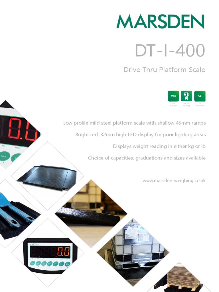 Drive Thru Platform Scale: WWW - Marsden-Weighing - Co.uk | PDF ...