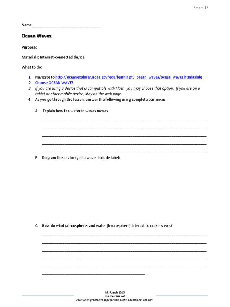 Ocean Waves 2014 | PDF | Tsunami | Oceanography