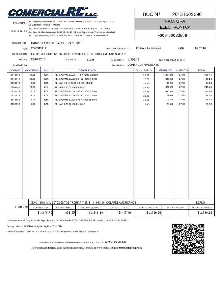 Facturacion Electronica Peru | PDF Facturacion Electronica Peru | PDF