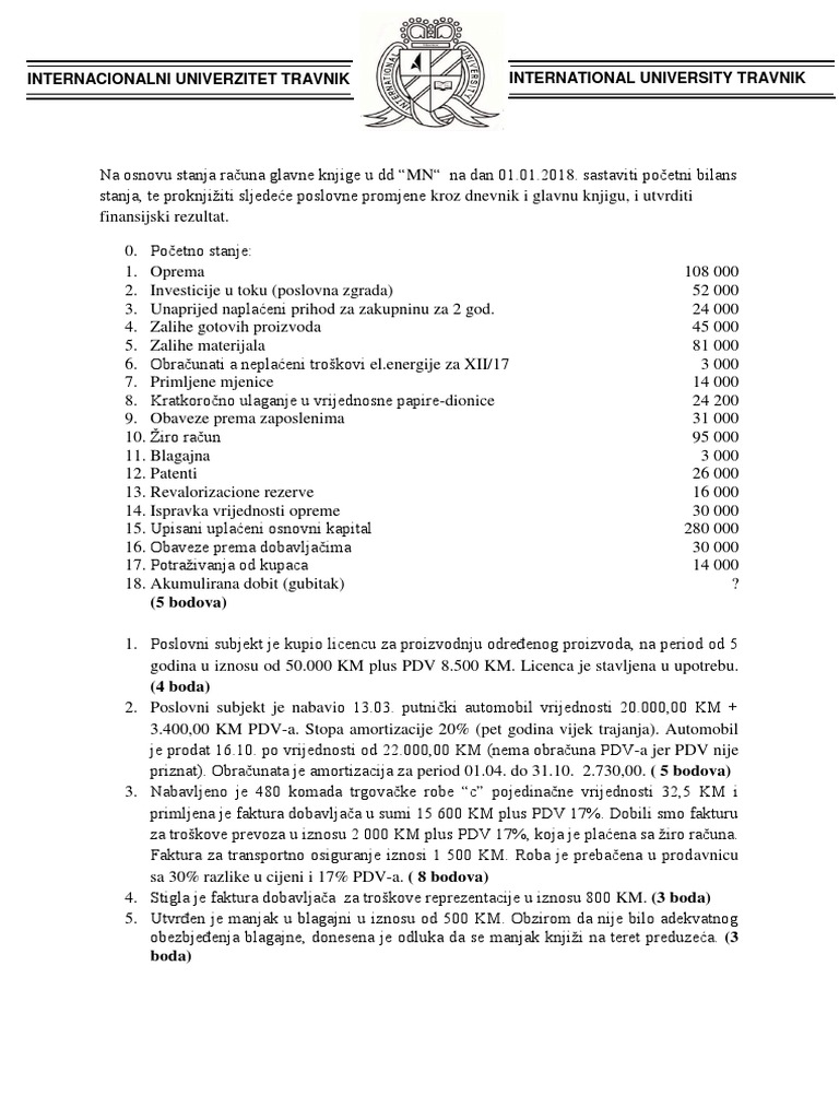 Zadatak Za Vjezbu - 31824 | PDF