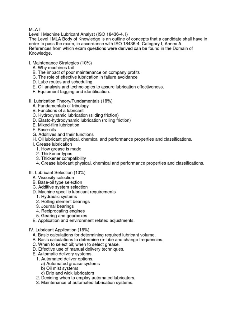 Icml Mla I | PDF | Lubricant | Bearing (Mechanical)