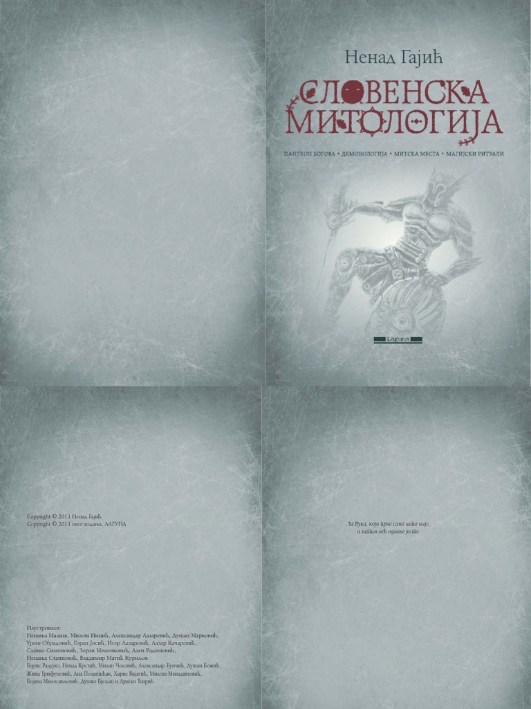 Slovenska Mitologija Odlomak PDF | PDF