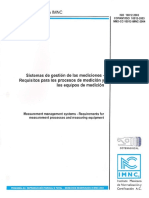Iso 10012 2003 | PDF | Calidad (comercial) | Medición