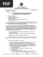 School Form 5A (SF 5A) | PDF | Learning