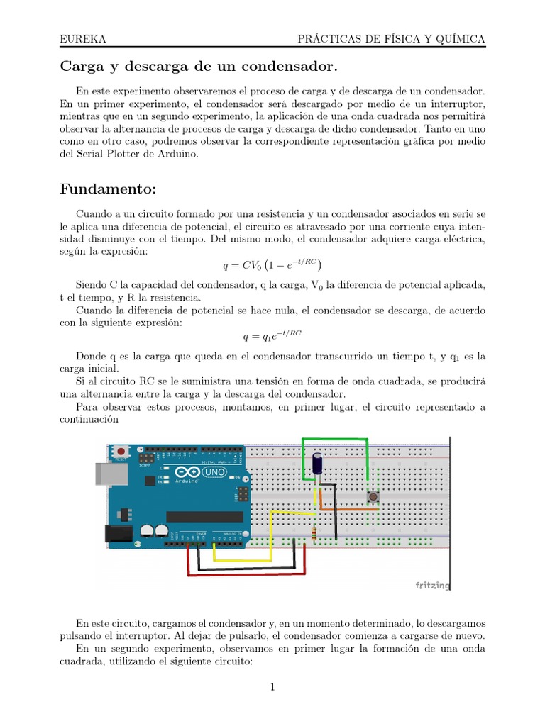 Carga y Descarga de un Capacitor | Condensador | Ingenieria Eléctrica