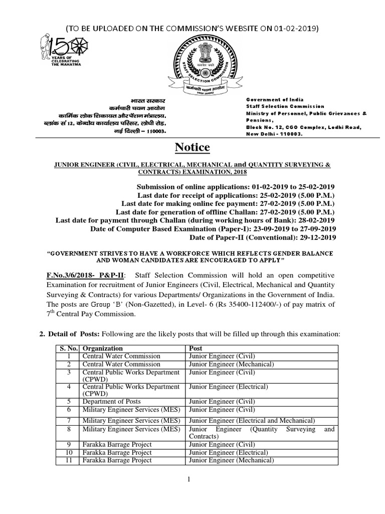Notice Eng Jemec 01022019 | PDF | Diploma | Soil