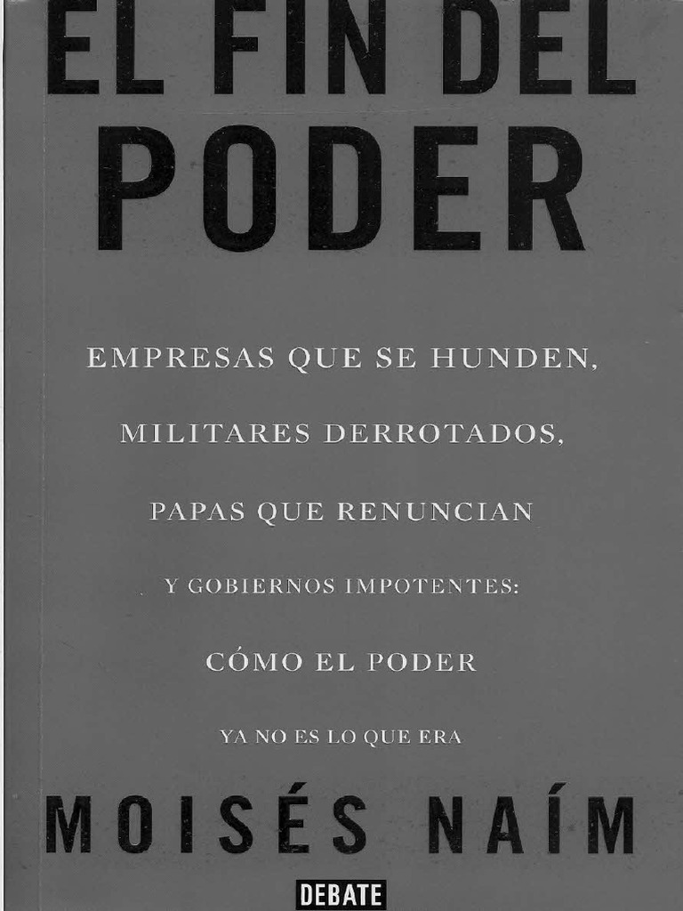 Naim - El Fin Del Poder | PDF