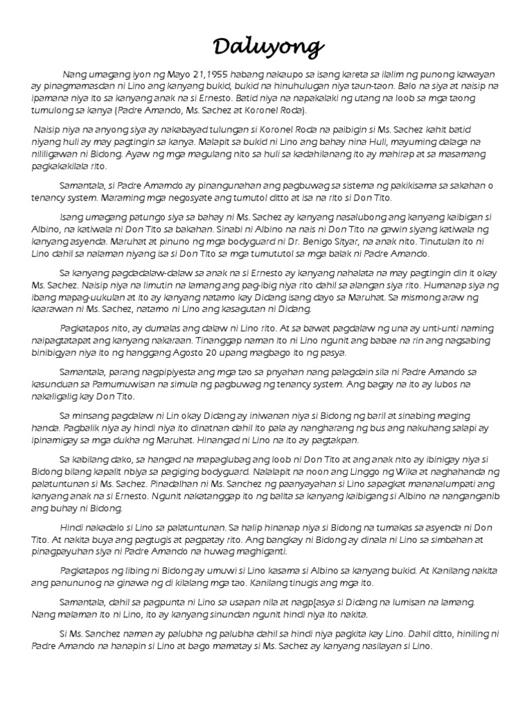 Daluyong | PDF