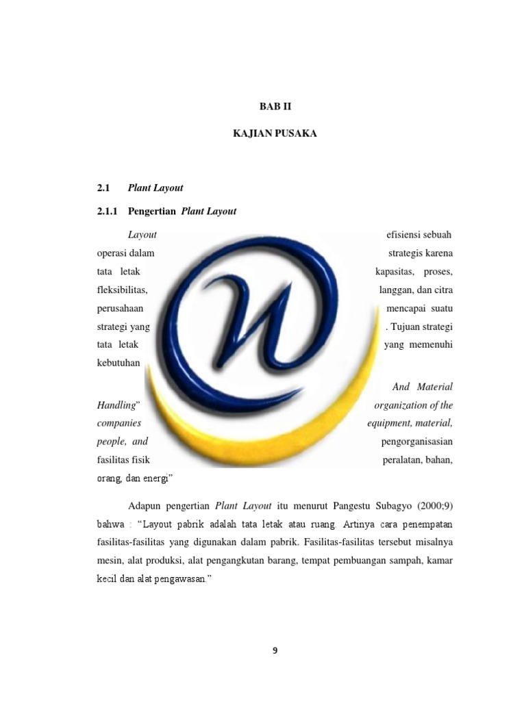 Jenis-Jenis Layout Pabrik | PDF