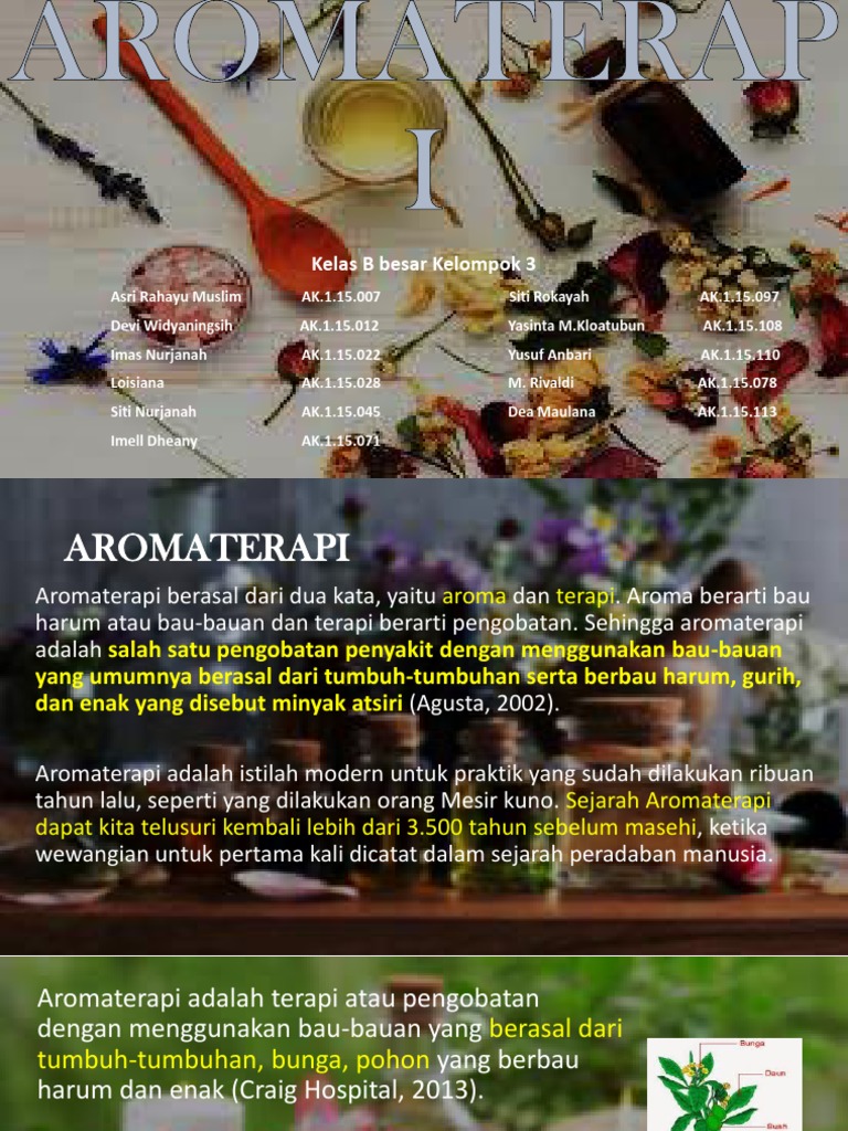 Aromaterapi | PDF