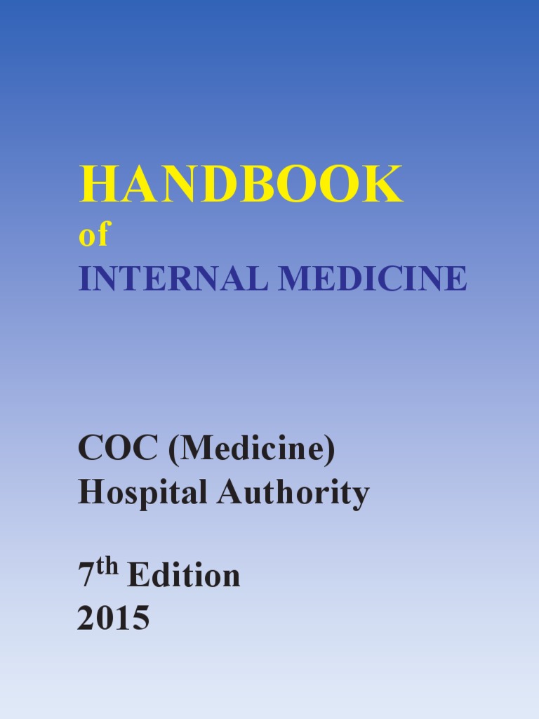 HandbookOfInternalMedicineHA PDF | PDF | Myocardial Infarction | Cardiology