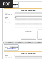 Template Kwitansi Kosong Excel | PDF
