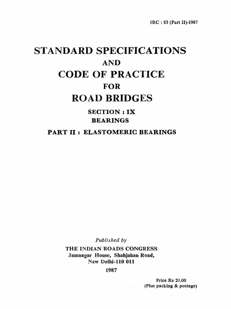 IRC 83 (Part II)-1987