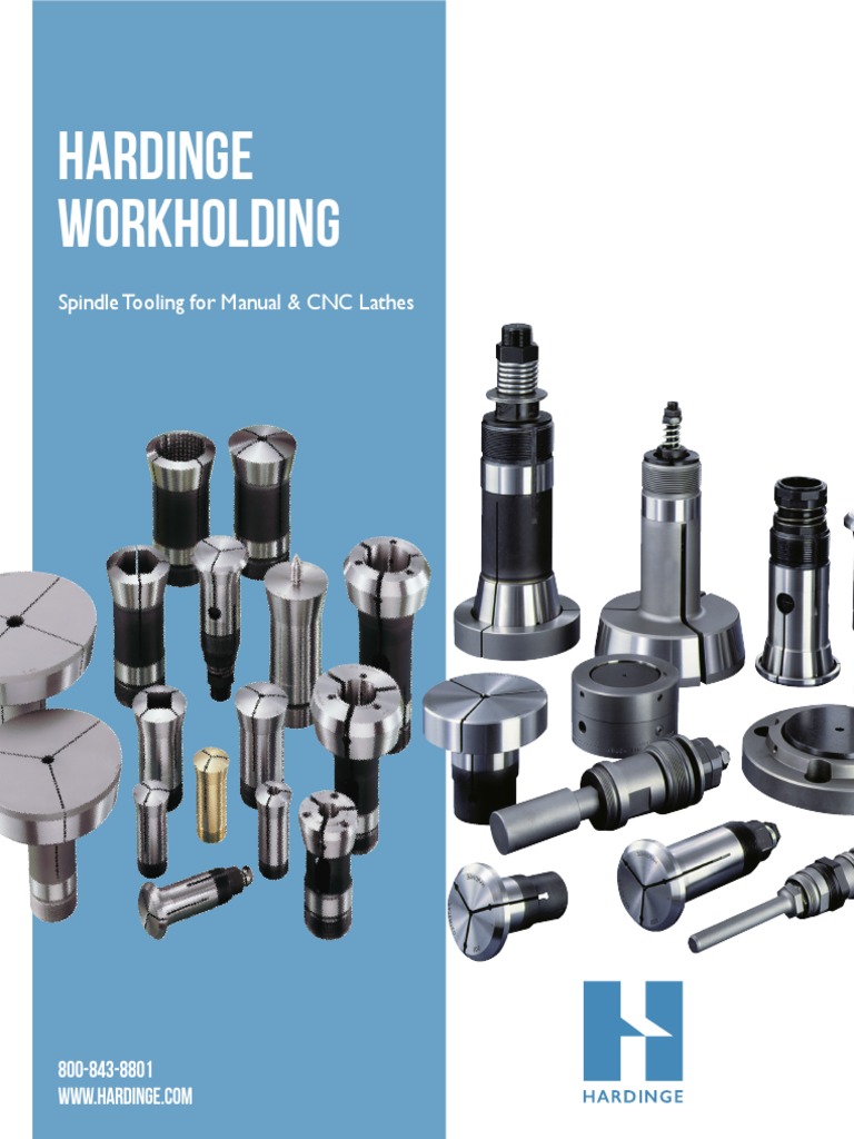Hardinge Workholding: Spindle Tooling For Manual & CNC Lathes ...