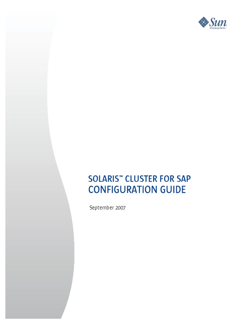 SAP Cluster Config Final | PDF | Computer Cluster | Oracle Database