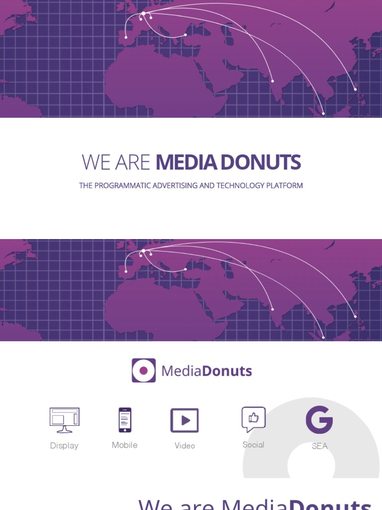 We Are: Media Donuts | PDF | Search Engine Marketing | Advertising