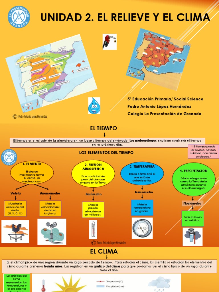 Unidad 2. El Relieve y El Clima PDF | PDF | Clima | Tierra