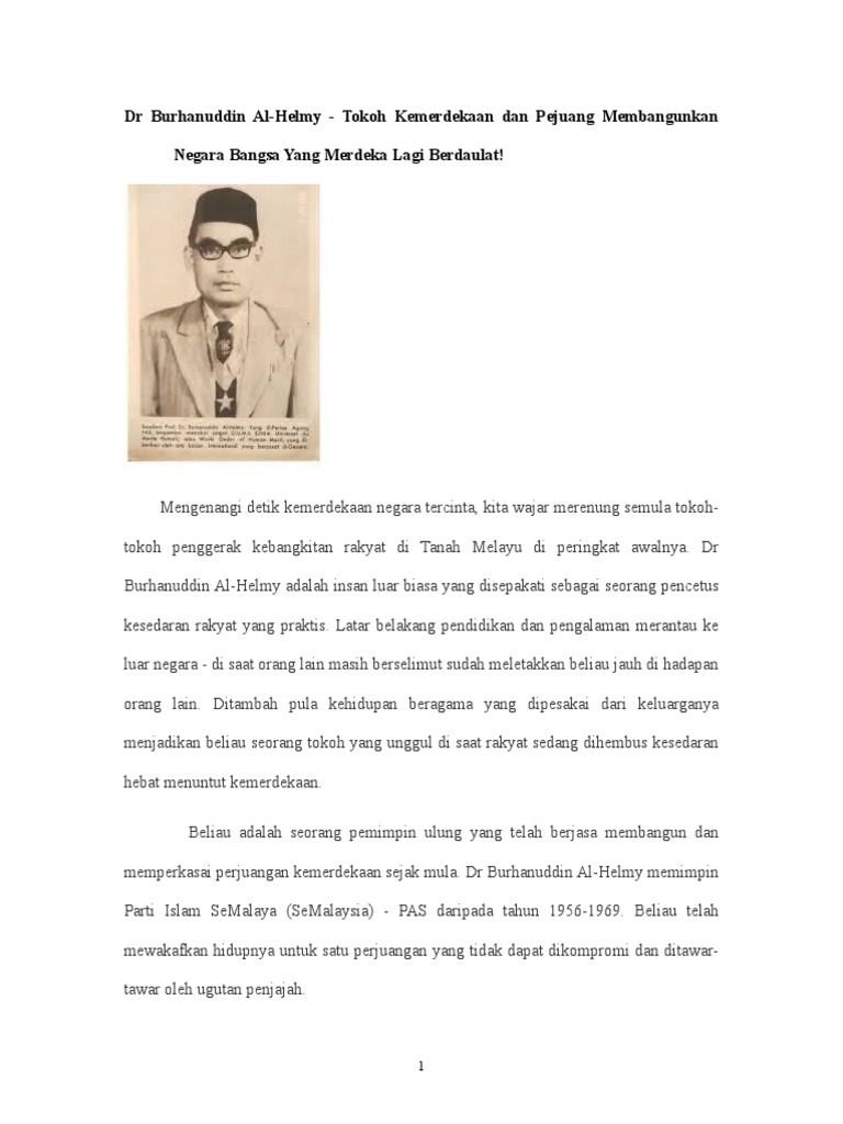 DR Burhanuddin Al | PDF