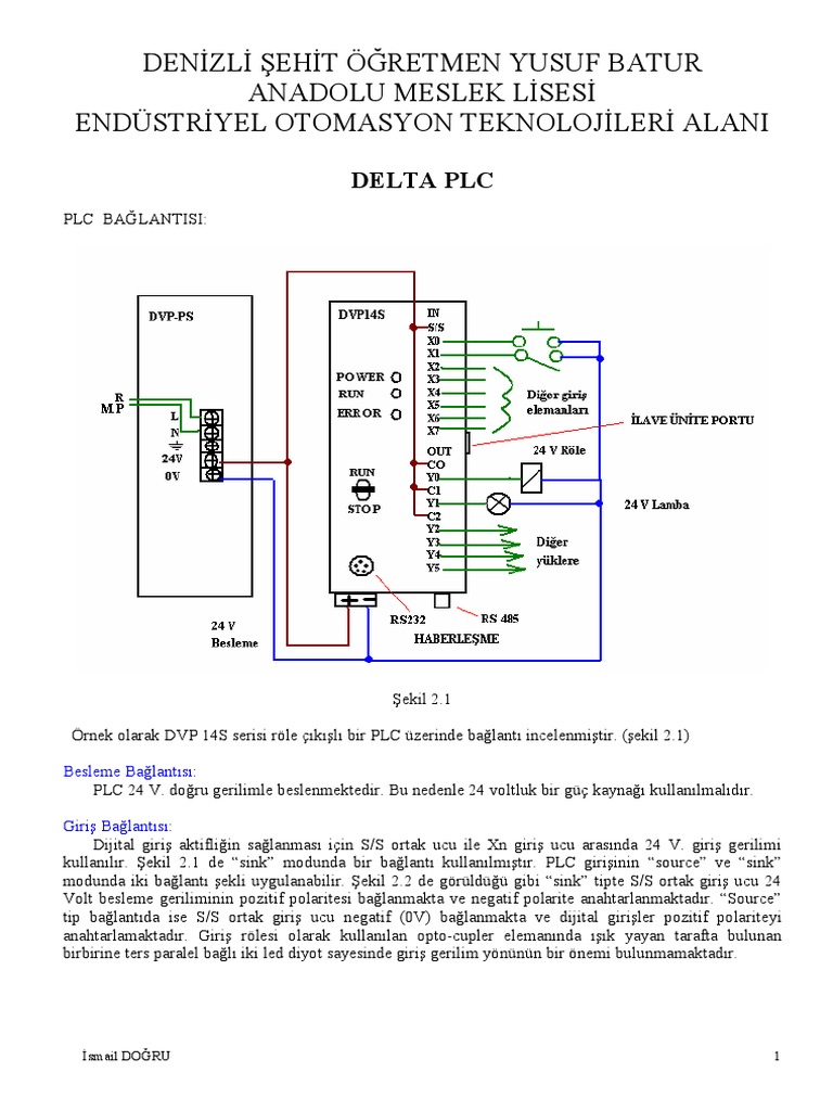 Delta PLC Detaylı Komut Anlatımı PDF | PDF