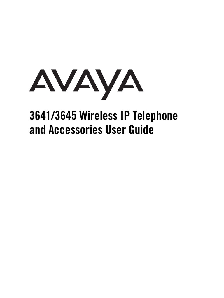 Avaya User Guide | PDF | Telephone | Voicemail