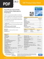 Ficha Tecnica Grasa Sanitario LGFP2 | PDF | Ingeniería mecánica | Física Aplicada e ...