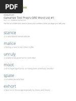 GregMat's 900 Wordlist (Synonym) | PDF