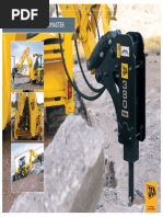 JCB Contractor Breaker Chart | PDF | Mechanical Engineering ...