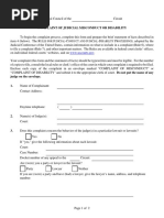 GAJQC Complaint Form | PDF | Politics | Law