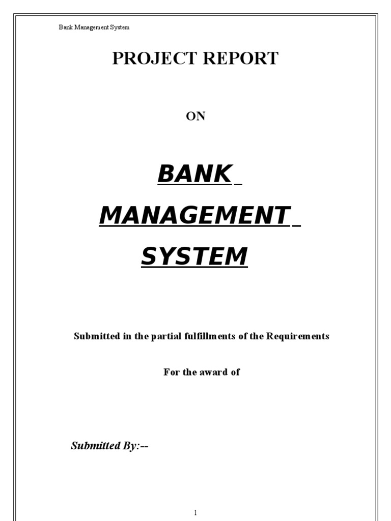 Bank Management System V.B | PDF | Component Object Model | Class (Computer Programming)