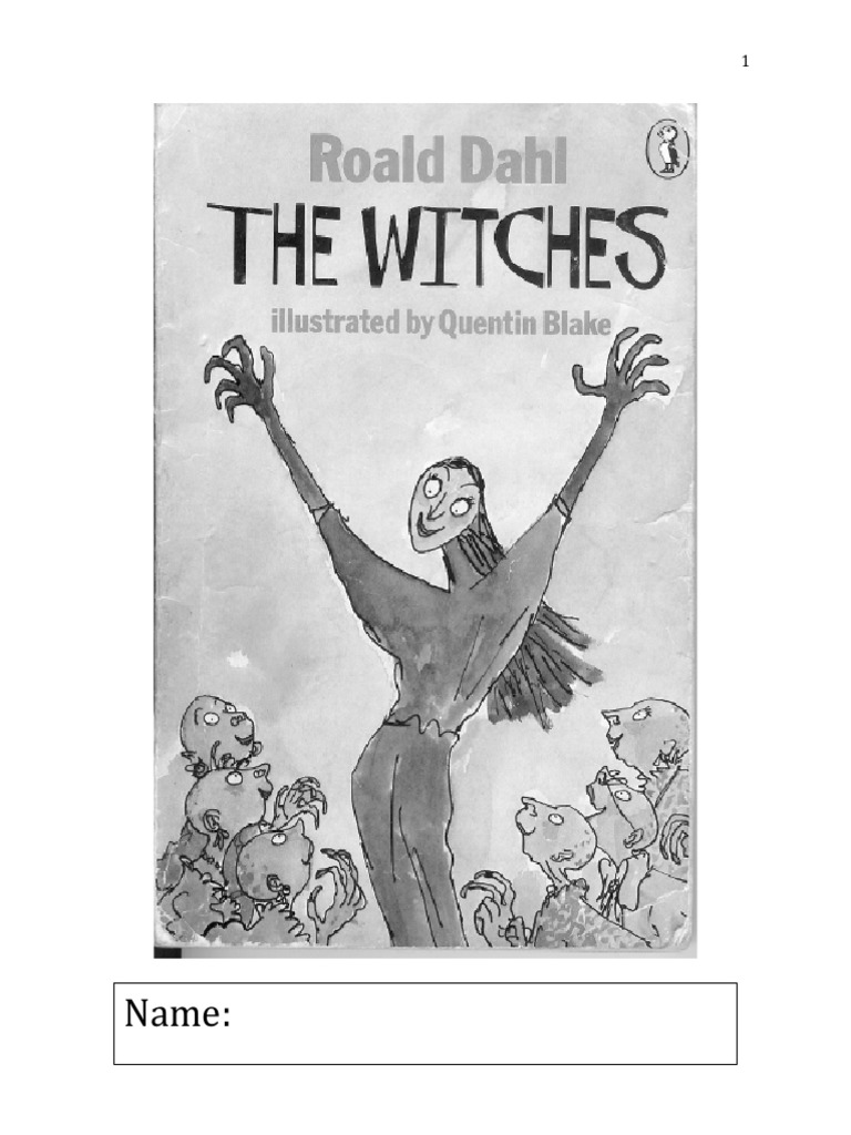 Final Version The Witches Modified Activity Booklet | PDF | Witches ...