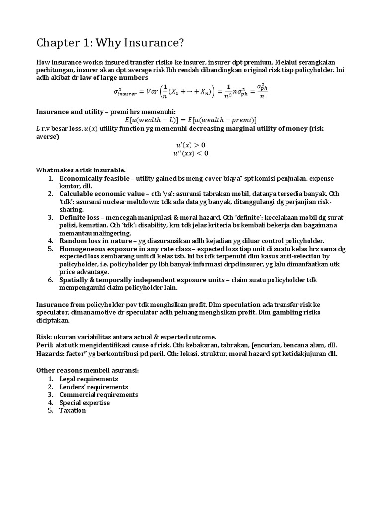 Introduction To Ratemaking and Loss Reserving For Property and Casualty ...