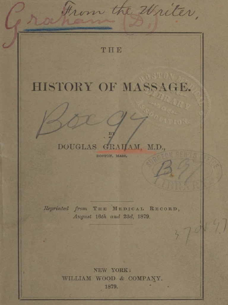 History of Massage | PDF | Massage | Roman Empire