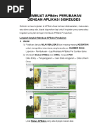 Tutorial Sipede - Apbdes Perubahan | PDF