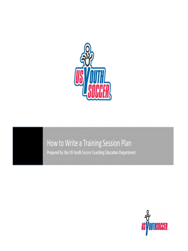 How To Write A Training Session Plan | PDF | Association Football | Sports