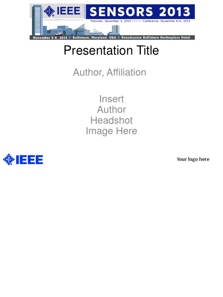 Presentation Template | PDF