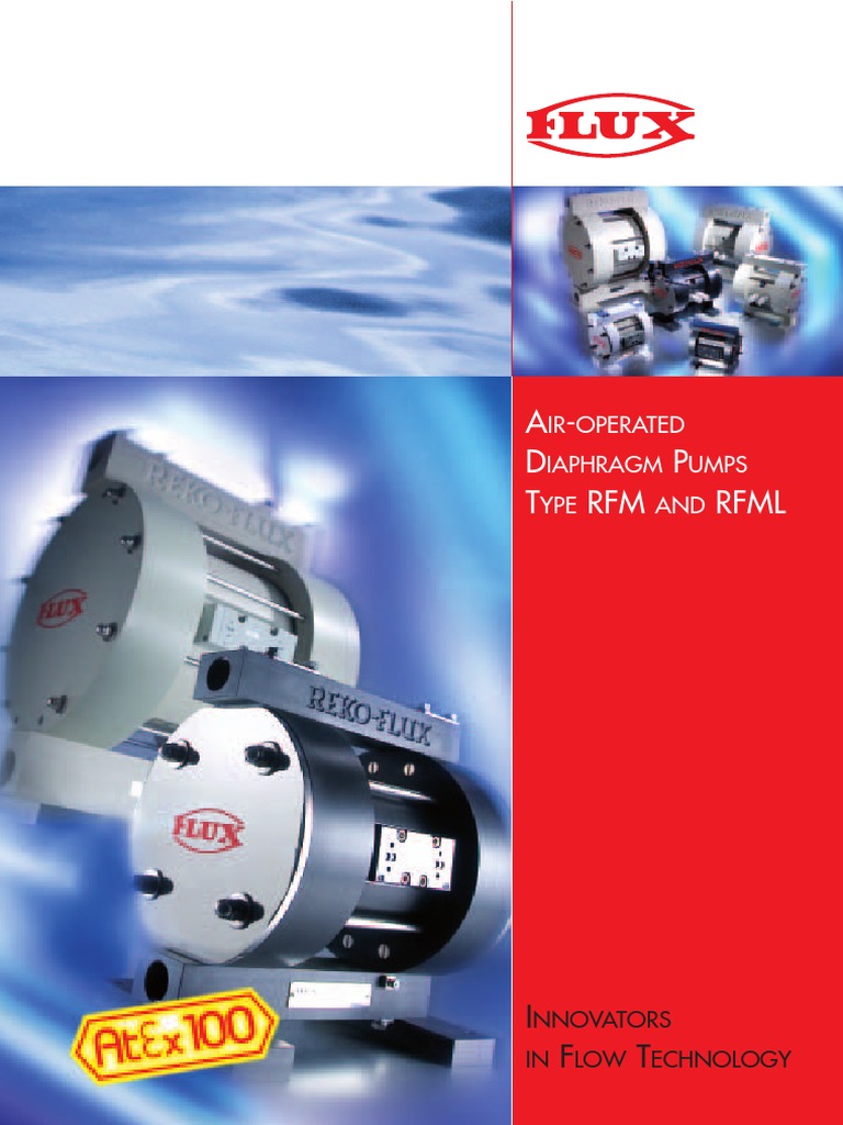 RFM Diaphragm Pumps English | PDF | Pump | Valve